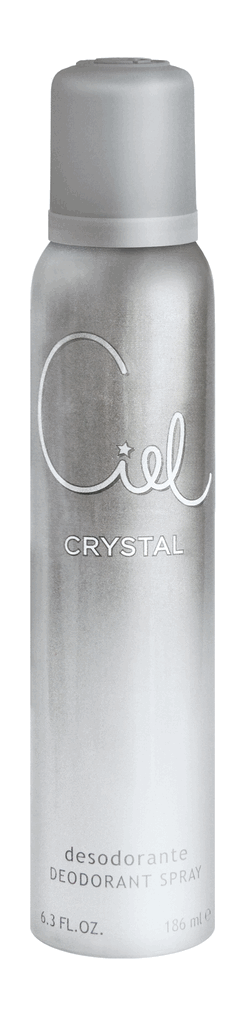 CIEL CRYSTAL DESODORANTE EN AEROSOL X 186 ML – Farma Go