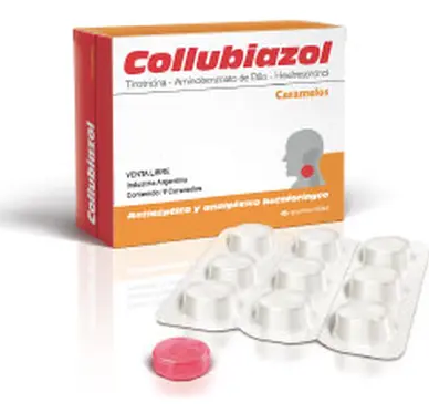 Collubiazol 9 Caramelos Analgesicos – Farma Go